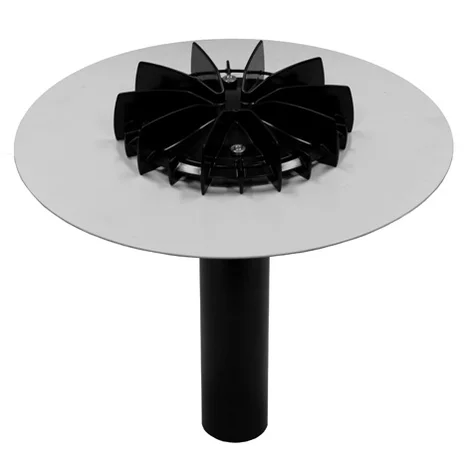 Roof outlet Akasison XL75 PVC