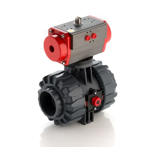 VKDAV/CP NO - Pneumatically actuated ball valve DN 65:100