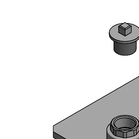 Purge stack for venting gas pipes